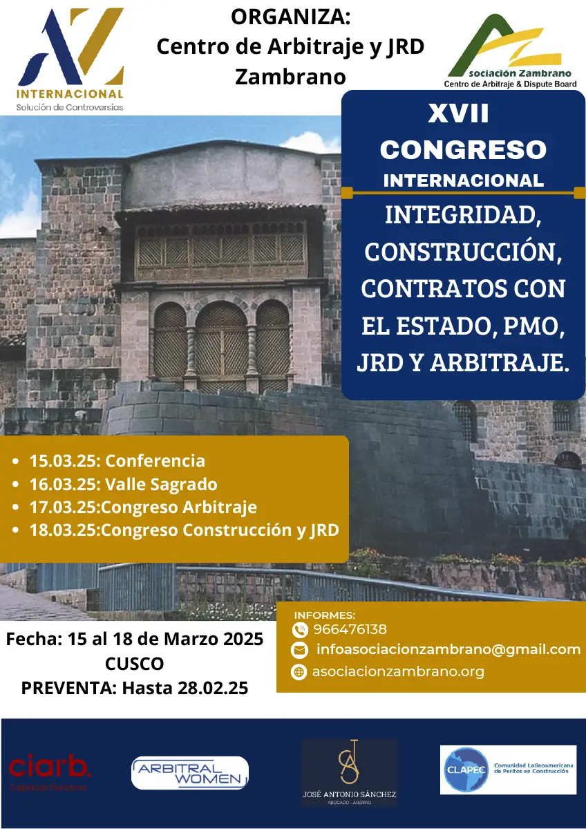 17th International Congress - Integrity, Construction, Public ...