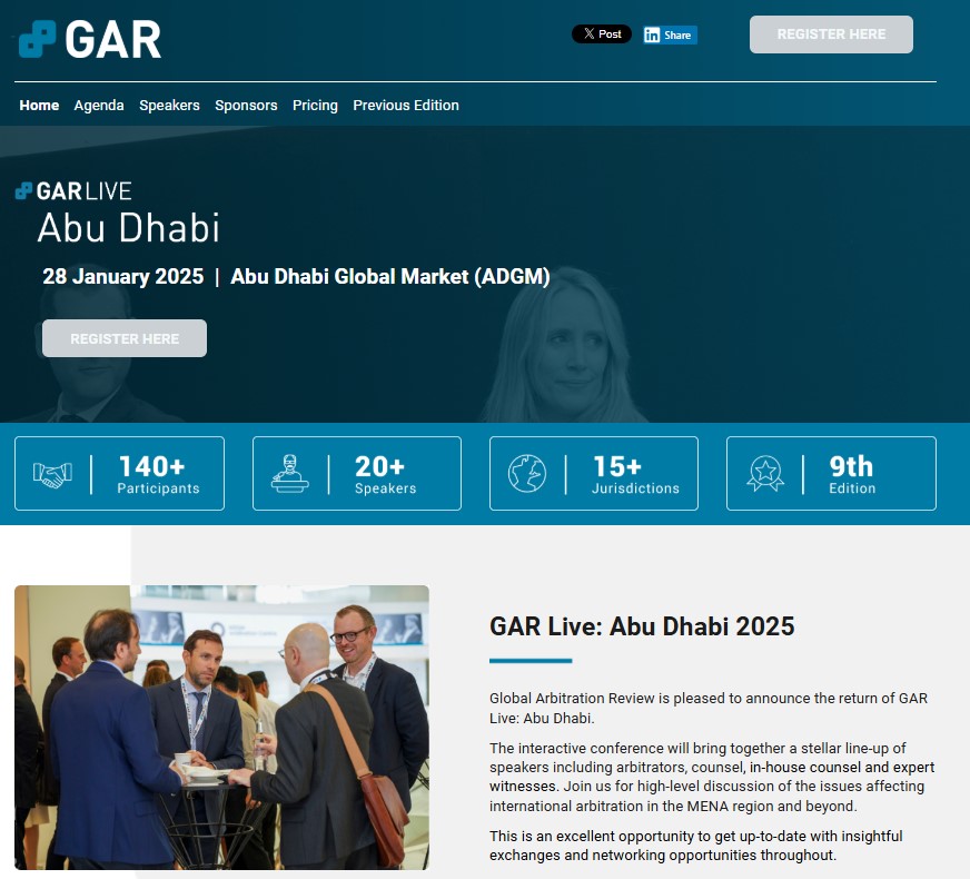 GAR Live Abu Dhabi 2025-Non-ArbitralWomen Paid